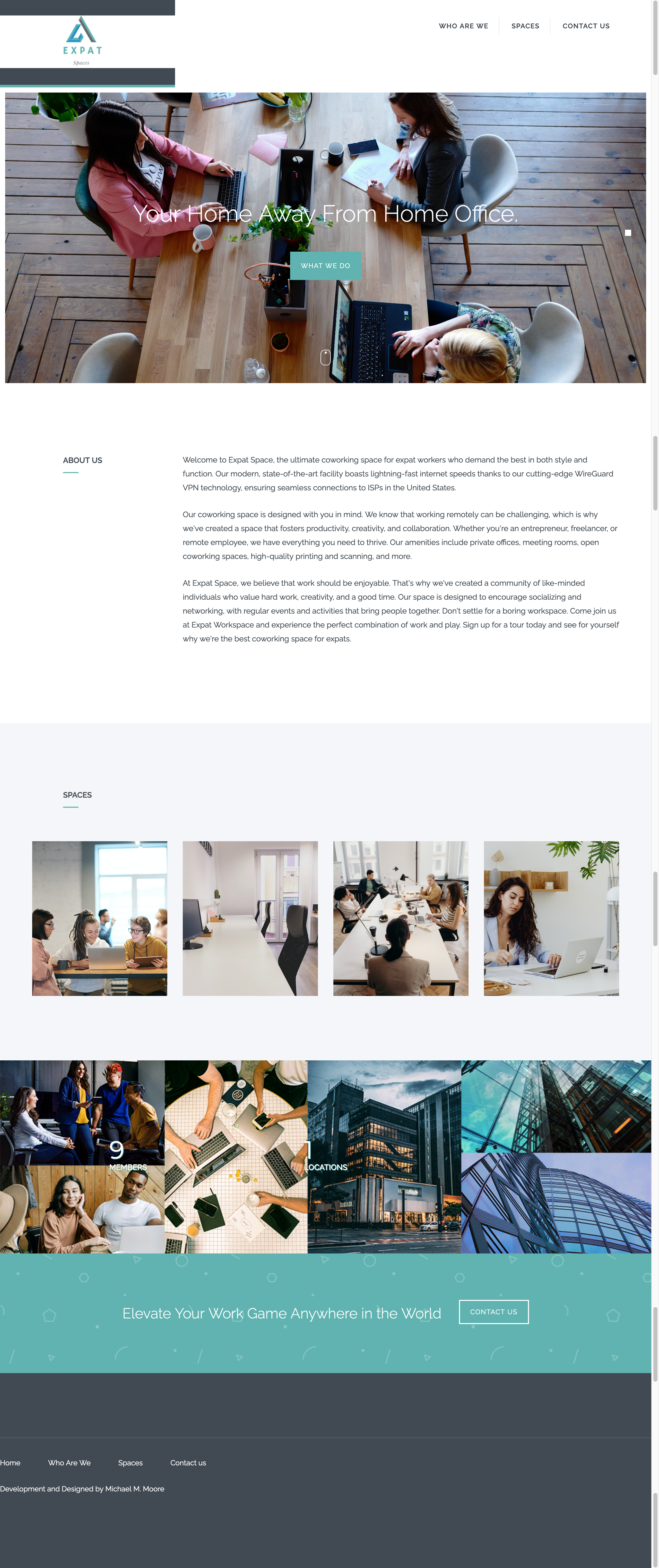 Michael M. Moore Portfolio Website